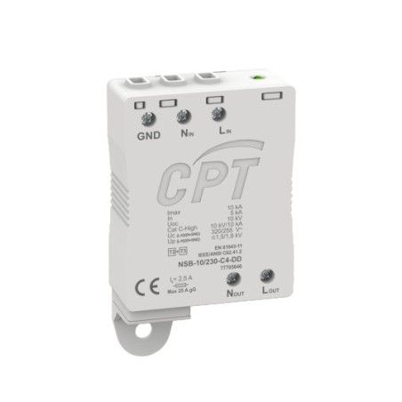 PROTECTOR DE LUMINARIAS LED CONTRA SOBRETENSIONES TRANSITORIAS